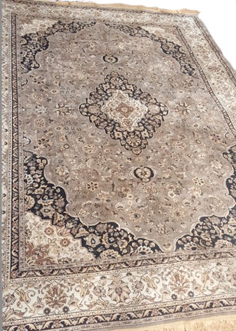 Tapate tipo persa bege – 2 x 3 – Lounges & Cia